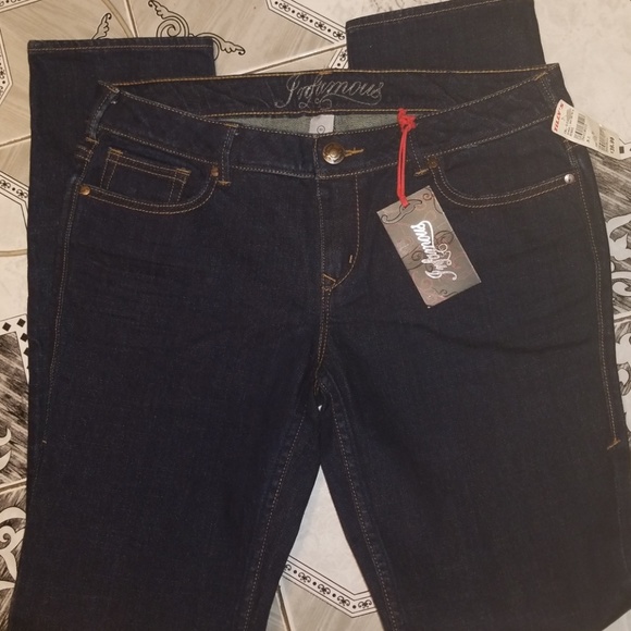 Infamous | Jeans | Infamous Ransom Low Rise Skinny Jean Nwt 1 | Poshmark